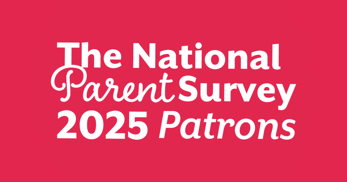National Parent Survey 2025 Patrons | Parentkind
